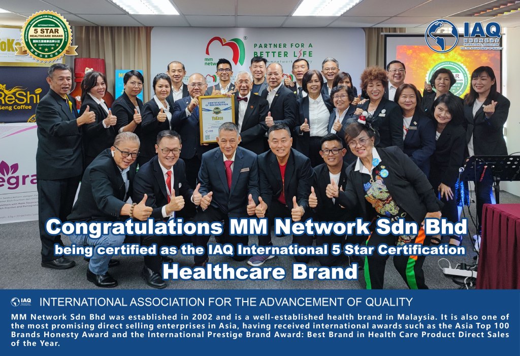 Congratulations MM Network Sdn Bhd being certified as the IAQ International 5 Star Certification ...