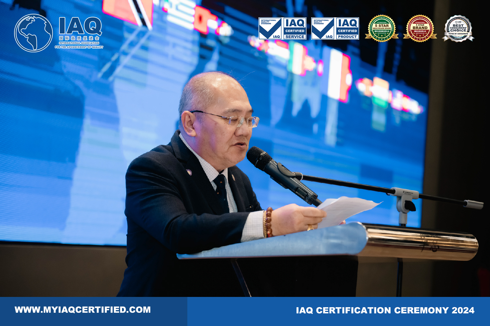 The International Association for the Advancement of Quality (IAQ ...